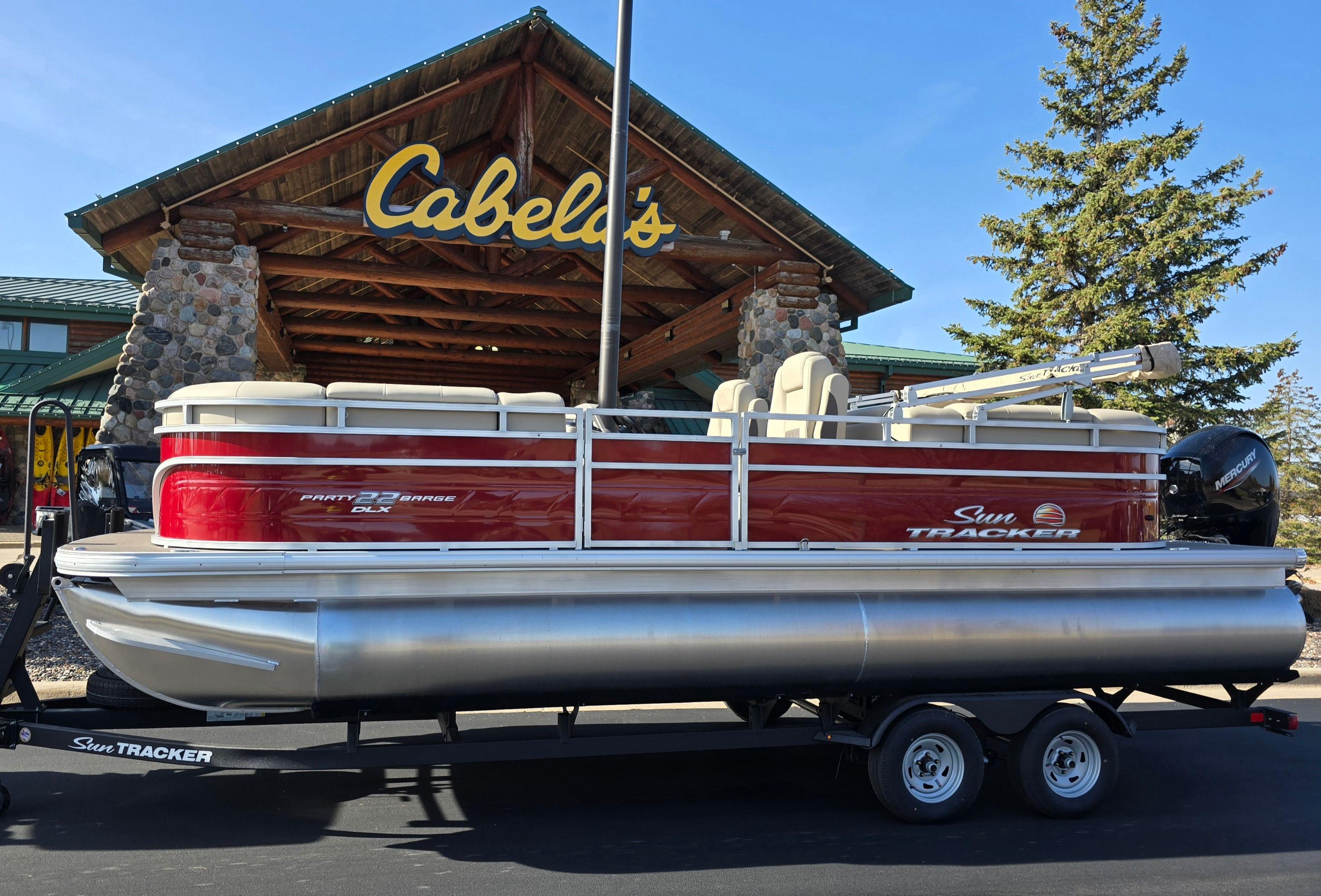 2025 SUN TRACKER PARTY BARGE 22 DLX | Cabela's