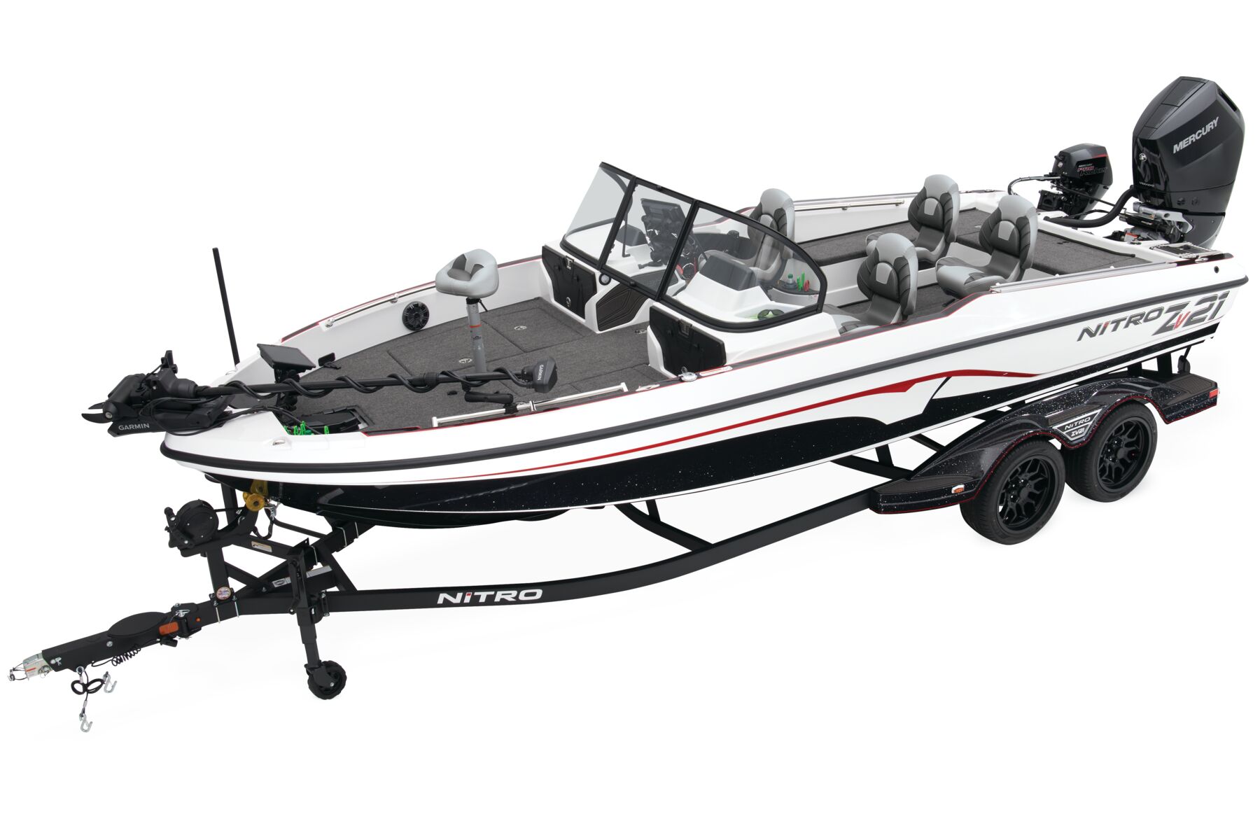 2026 NITRO ZV21 PRO w/ 250 XL Verado FourStroke Mercury Verado | Bass ...