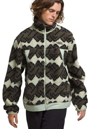 fuzzy north face jacket men's