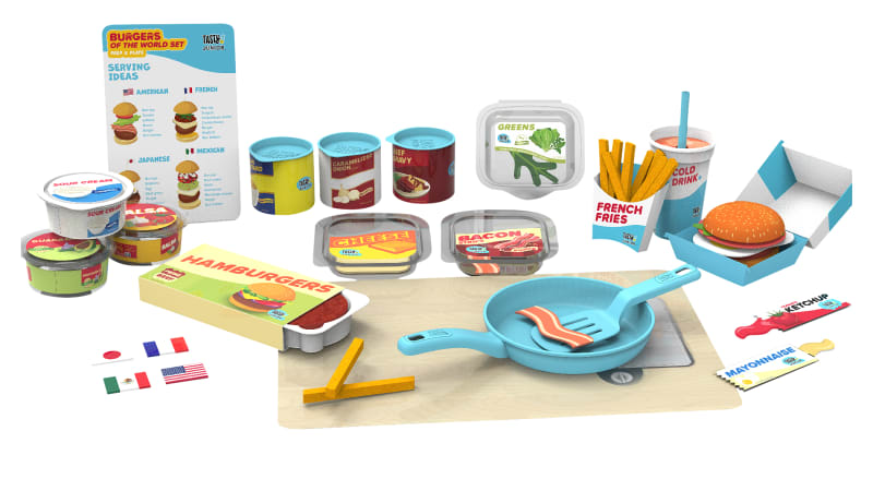 burger play set