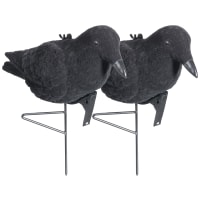 pecking crow decoy