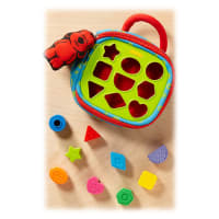 Take along shape sorter store