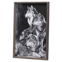 wolf writing frame