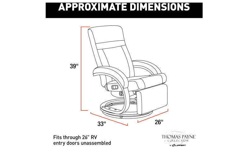 Thomas payne collection euro recliner chair store