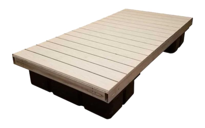 low profile decking