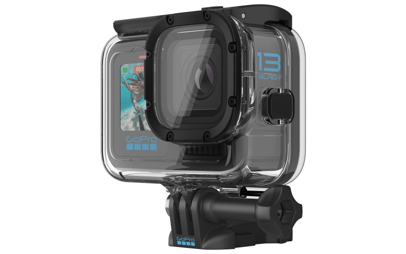 black gopro case