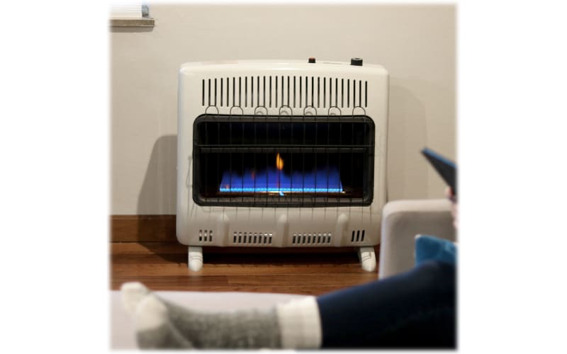 vented propane heater