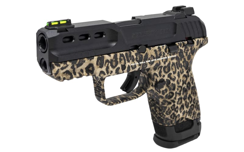 leopard print gun