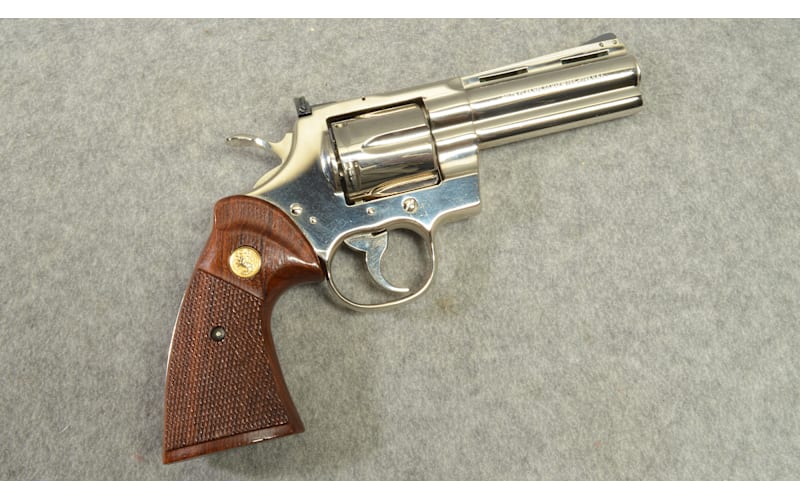 colt python 4 inch nickel