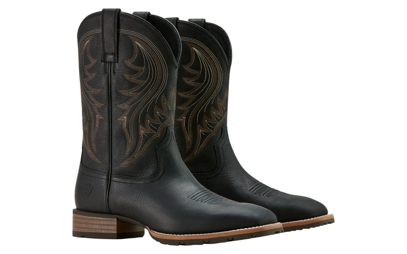 western boot black