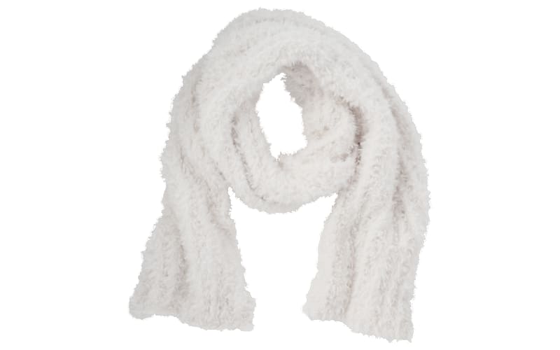winter scarf white