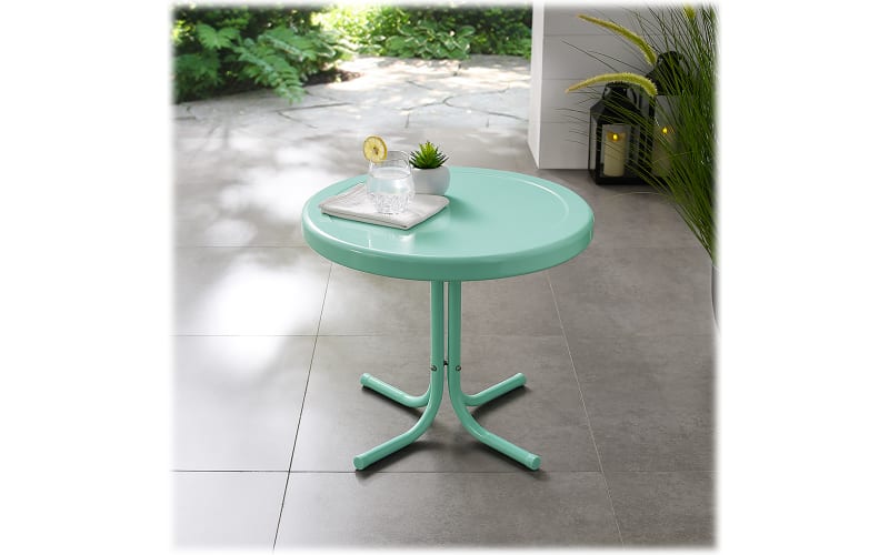Crosley metal side table store