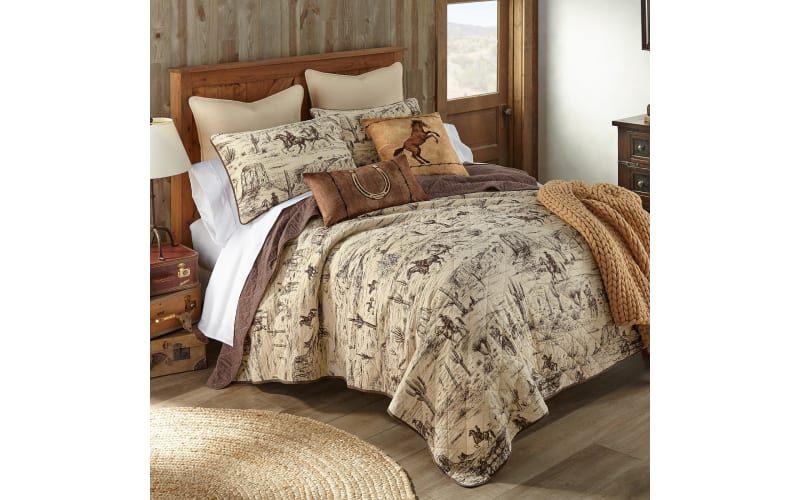 cowboy bed sheets full