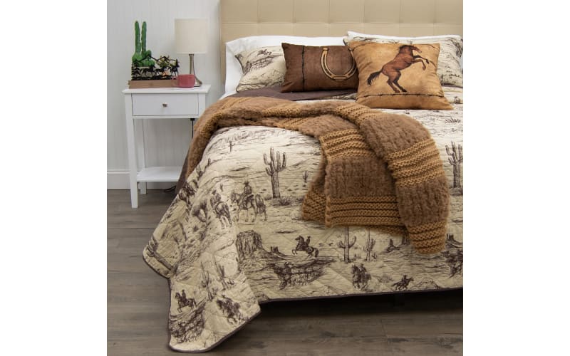 cowboy bed sheets full
