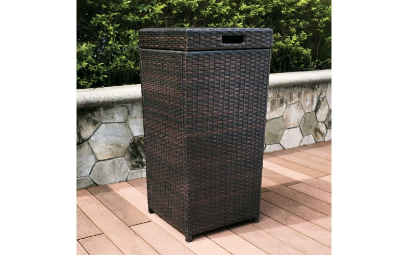 Crosley Palm Harbor Wicker Trash Bin Bass Pro Shops