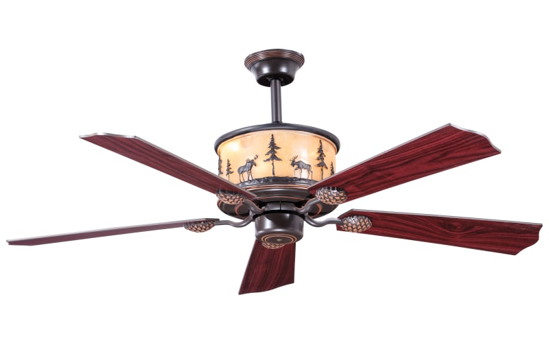 Camo Ceiling Fan With Light | Shelly Lighting
