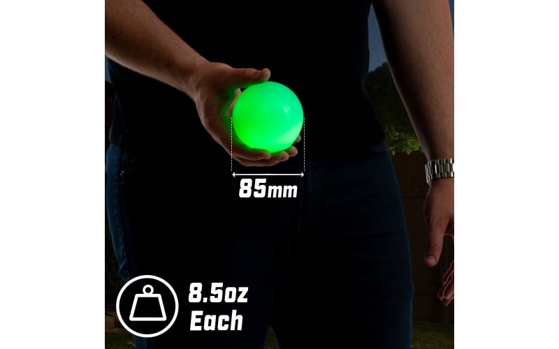 led bocce ball set