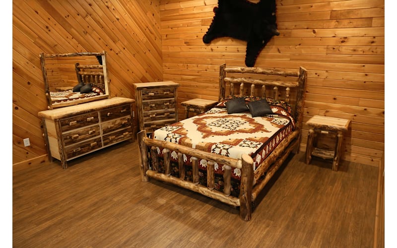 handmade cabin bed