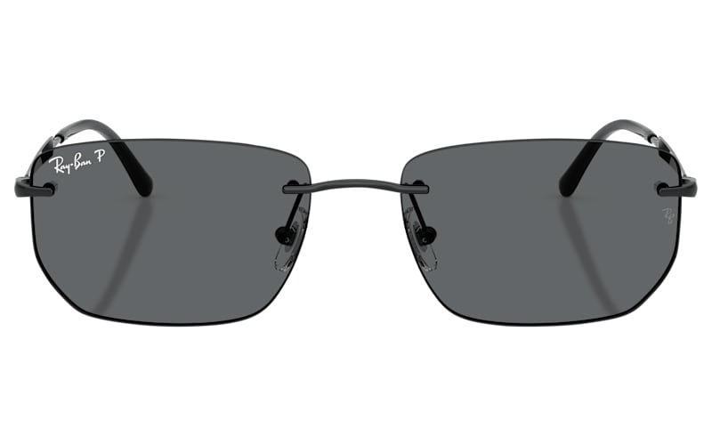 frameless ray ban
