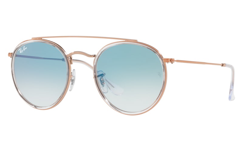 Ray-Ban Round Double-Bridge RB3647 Glass Sunglasses