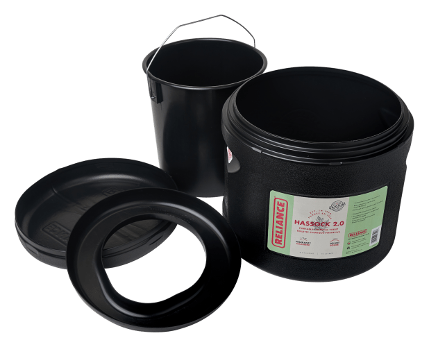 Reliance hassock portable toilet store