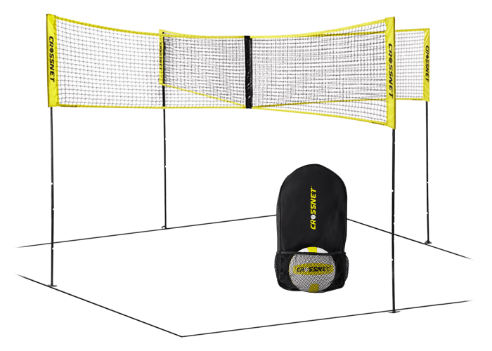 CROSSNET 4 Square Volleyball Game Set Bass Pro Shops