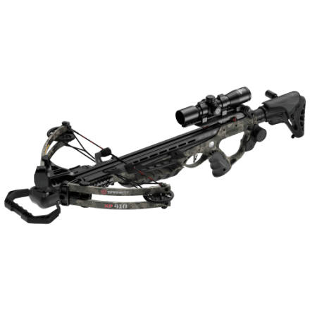 pneumatic cocking crossbow