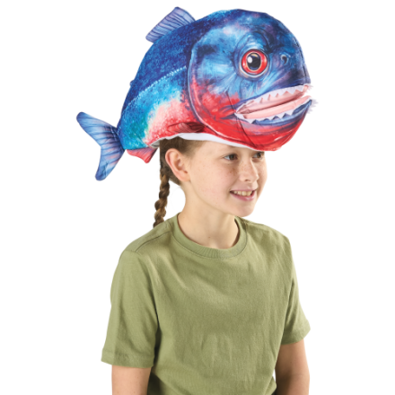 fish head hat